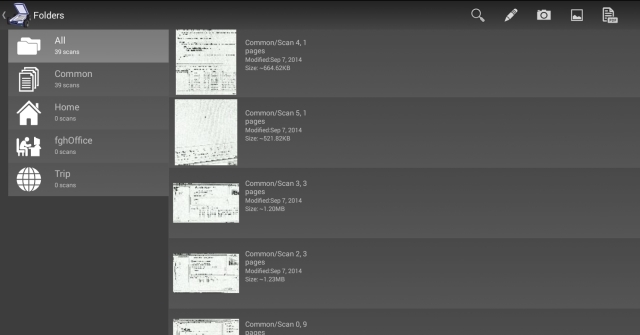 Mobile Doc Scanner (MDScan) + OCR cho Android - Download.com.vn