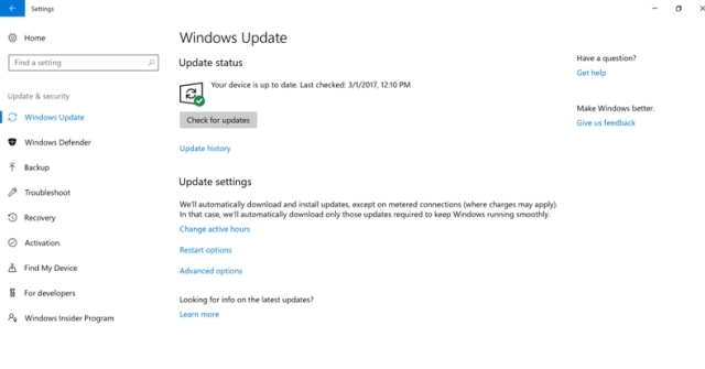Microsoft Windows Update - Tải Windows 10 Update