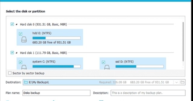 EaseUS Todo Backup Free 10.6 - Sao lưu và phục hồi dữ liệu - Download.com.vn