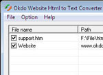 Okdo Website Html to Text Converter - Công cụ chuyển đổi văn bản