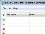 Ailt JPG JPEG BMP to HTML Converter - Chuyển đổi JPG, JPEG, BMP sang HTML