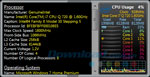 All CPU Meter Gadget 4.1 - Ứng dụng hiển thị bộ vi xử lý - Download.com.vn