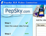 Pepsky FLV Converter - Chuyển đổi video sang FLV - Download.com.vn