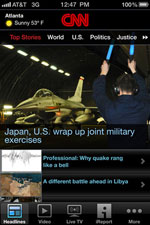 CNN App for iPhone - Cập nhật tin tức trên iPhone - Download.com.vn