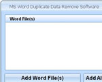 MS Word Duplicate Data Remove Software - Xóa bỏ dữ liệu trùng lặp trong Word