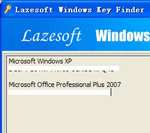 Lazesoft Windows Key Finder - Tìm và hiển thị key của Windows, Office