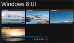 Windows 8 UI - Template website giao diện Windows 8 UI - Download.com.vn