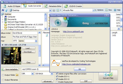 Easy CD-DA Extractor - Download.com.vn