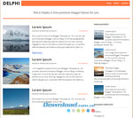 Delphi - Template đơn giản miễn phí cho Blogger - Download.com.vn