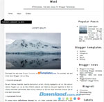 Mad - Mẫu template chủ đề đơn giản - Download.com.vn