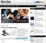 MatrixOne - Mẫu template chủ đề công nghệ cao - Download.com.vn