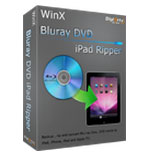 WinX Bluray DVD iPad Ripper 4.5.6 - Rip đĩa Blu-ray hoặc DVD sang iPad