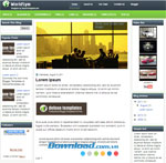 WorldSym - Mẫu template chuyên nghiệp ấn tượng - Download.com.vn