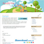 Beautiful Day - Mẫu blog miễn phí chủ đề thiên nhiên - Download.com.vn