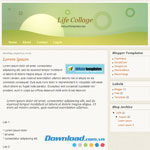 Life Collage - Mẫu template miễn phí chủ đề cá nhân - Download.com.vn