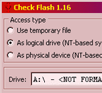 Check Flash 1.16 - Kiểm tra ổ đĩa flash USB - Download.com.vn