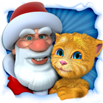 Talking Santa meets Ginger cho Android - Download.com.vn