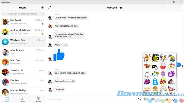 Facebook Messenger - Tải Messenger cho Windows 10 Facebook Messenger - Tải Messenger cho Windows 10