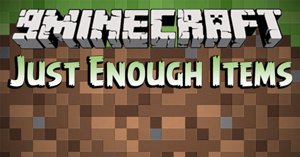 Just Enough Items Mod - Minecraft Mod quản lý item, công thức