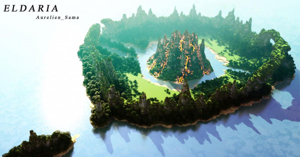 Eldaria Map - Mod bản đồ địa hình với biome đa dạng - Download.com.vn