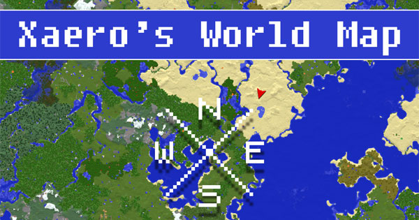 World Map Mod - Mod bản đồ thế giới cho Minecraft - Download.com.vn
