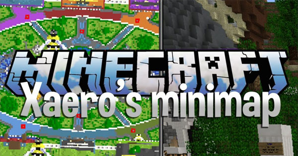 Xaero’s Minimap Mod - Mod bản đồ minimap, hỗ trợ tạo waypoint