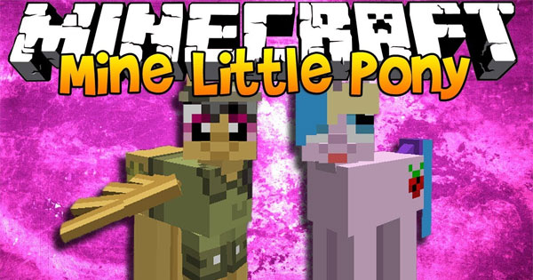 Mine Little Pony Friendship is Crafting Mod - Mod skin, texture My ...