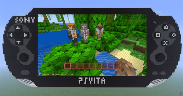 Minecraft: PlayStation Vita Edition - Game Minecraft trên PS Vita