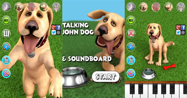 Talking John Dog & Soundboard - Game trò chuyện với chú chó John tinh ...