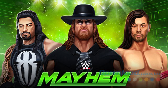 WWE Mayhem cho iOS 1.39.144 - Game đấu vật đỉnh cao trên iPhone/iPad
