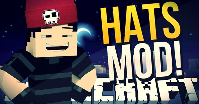 iChun’s Hats Mod - Mod cung cấp nhiều loại mũ thời trang trong Minecraft