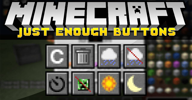 Just Enough Buttons Mod - Mod bổ sung 1 vài phím tắt vào game Minecraft