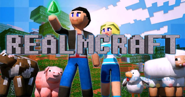 RealmCraft cho Android 5.1.2 - Game xây dựng phong cách Minecraft