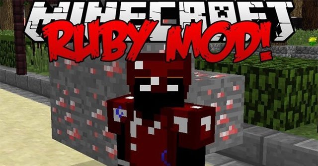 Just Another Ruby Mod - Mod bổ sung quặng ruby, block mới cho Minecraft