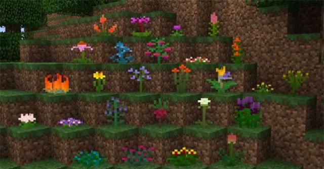 Plant Mega Pack Mod - Mod hàng trăm cây trồng, hoa màu mới cho Minecraft