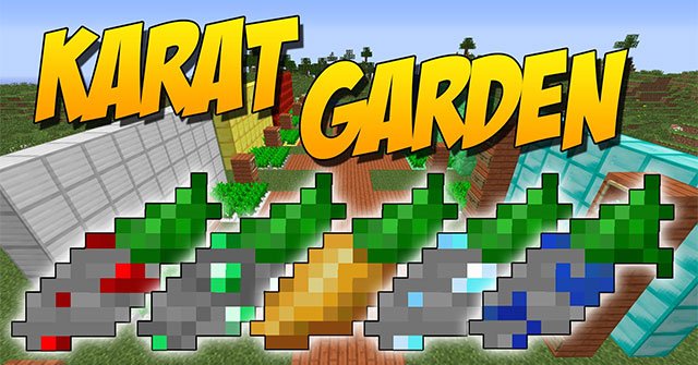 Karat Garden Mod - Mod trồng siêu cà rốt tạo Potion effect - Download ...