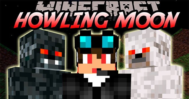 Howling Moon Mod - Mod biến hình thành ma sói trong Minecraft