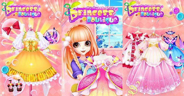 Princess Fashion Boutique - Game thiết kế váy áo công chúa - Download ...