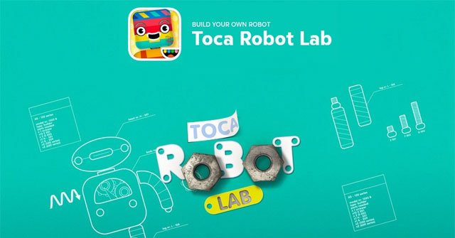 Toca Robot Lab cho iOS 1.2.4 - Game bé chế tạo rô-bốt cùng Toca