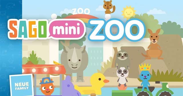 Sago Mini Zoo cho iOS 1.0 - Game bé khám phá sở thú vui nhộn