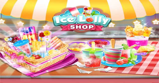 Ice Lolly Shop cho Android 1.5 - Game làm kem tuyệt đẹp cho Android
