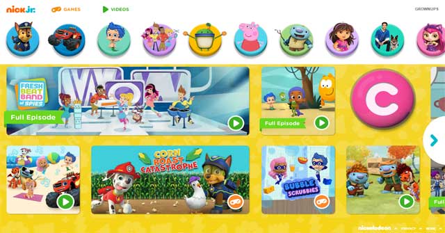 Nick Jr. cho Android 1.0.20 - Kênh giải trí đa dạng cho trẻ em