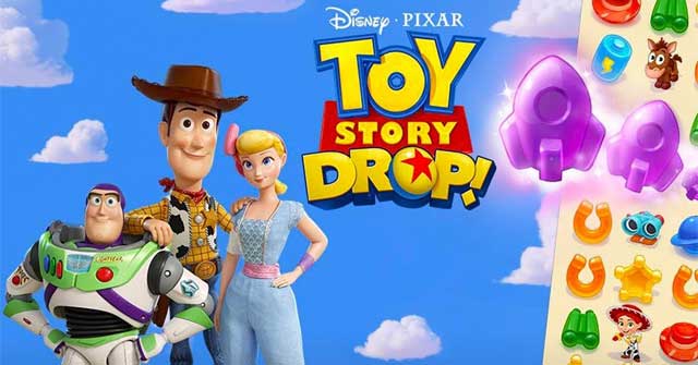 Toy Story Drop! cho iOS 1.1.0 - Game match-3 về vũ trụ Toy Story