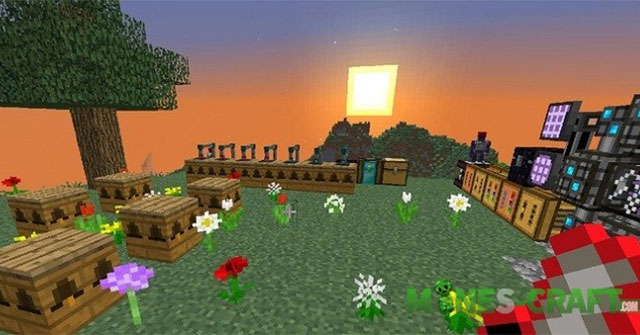 Magic Bees Mod - Mod bổ sung hơn 100 loại ong ma thuật cho Minecraft