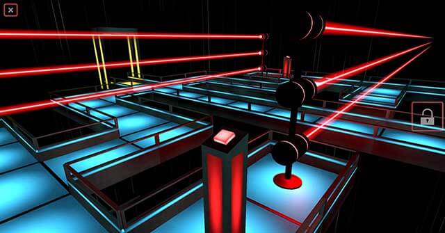 Laser Mazer cho iOS 1.4 - Game vượt qua hàng rào laser thực tế ảo