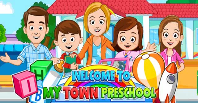 My Town: Preschool cho iOS 1.1.1 - Game mô phỏng bé đi mẫu giáo