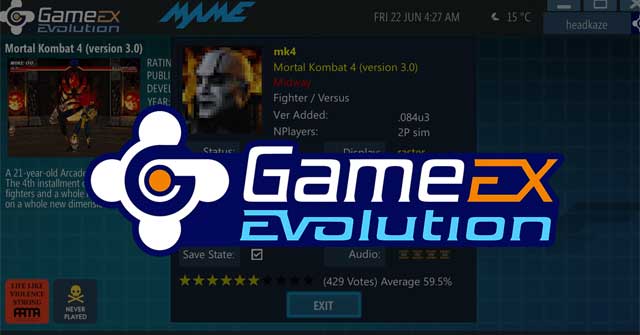 GameEx 16.63 - Frontend arcade, HTPC, giả lập và MAME mạnh mẽ
