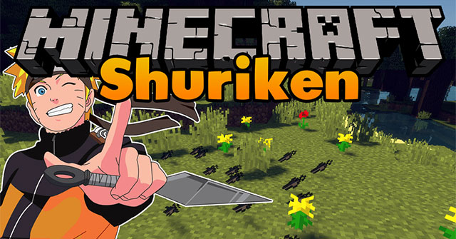 Shuriken Mod - Mod phi tiêu Ninja cho Minecraft - Download.com.vn