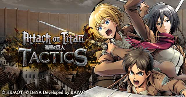 Attack on Titan TACTICS cho iOS 1.4.72 - Game chiến thuật đại chiến ...