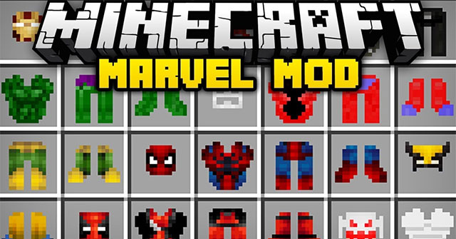 Marvel Mod - Mod siêu anh hùng Marvel cho Minecraft - Download.com.vn
